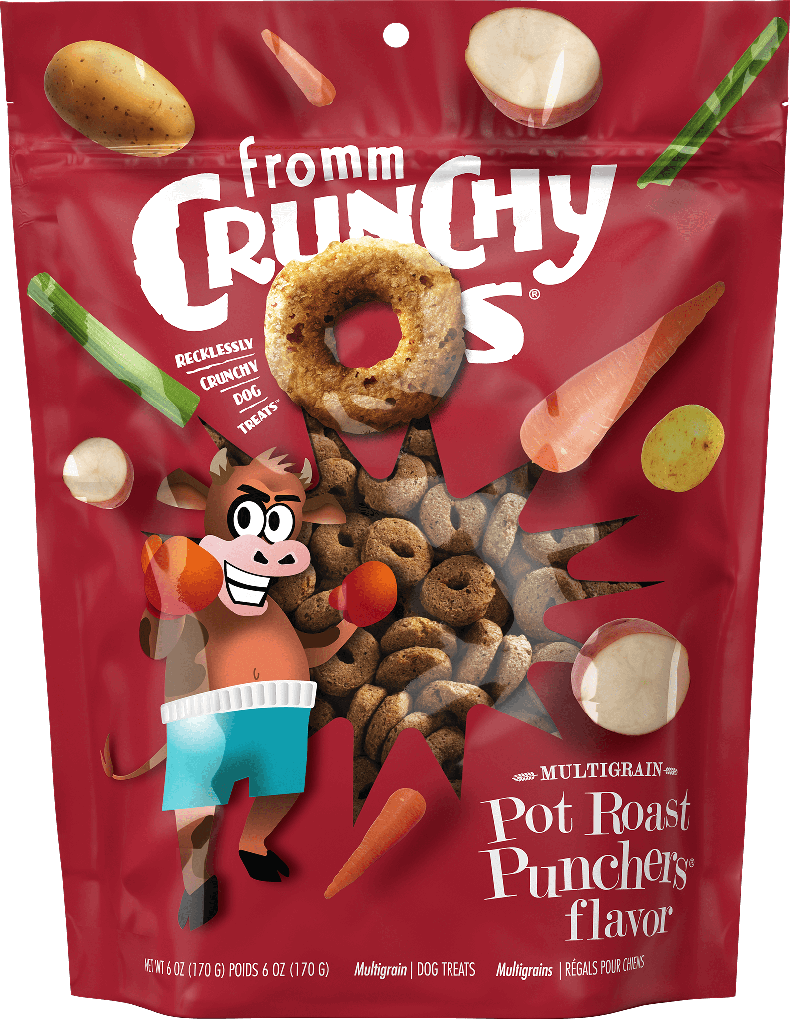 Fromm Crunchy Os® Pot Roast Punchers™ Flavor Dog Treats Recklessly ...